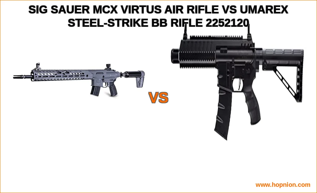 Sig Sauer MCX Virtus vs Umarex Steel-Strike BB Rifle - Honest Opinion